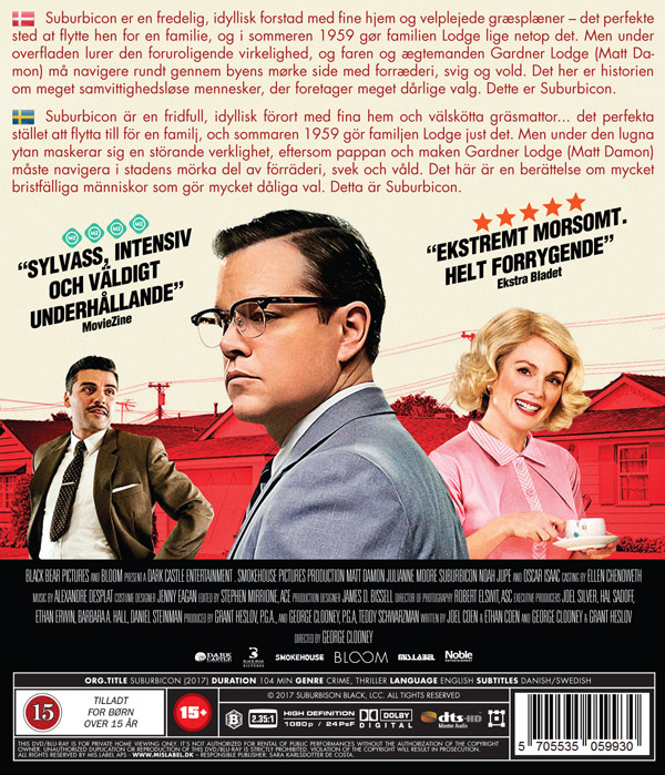 Suburbicon (Blu-ray) - Kvarnvideo.se