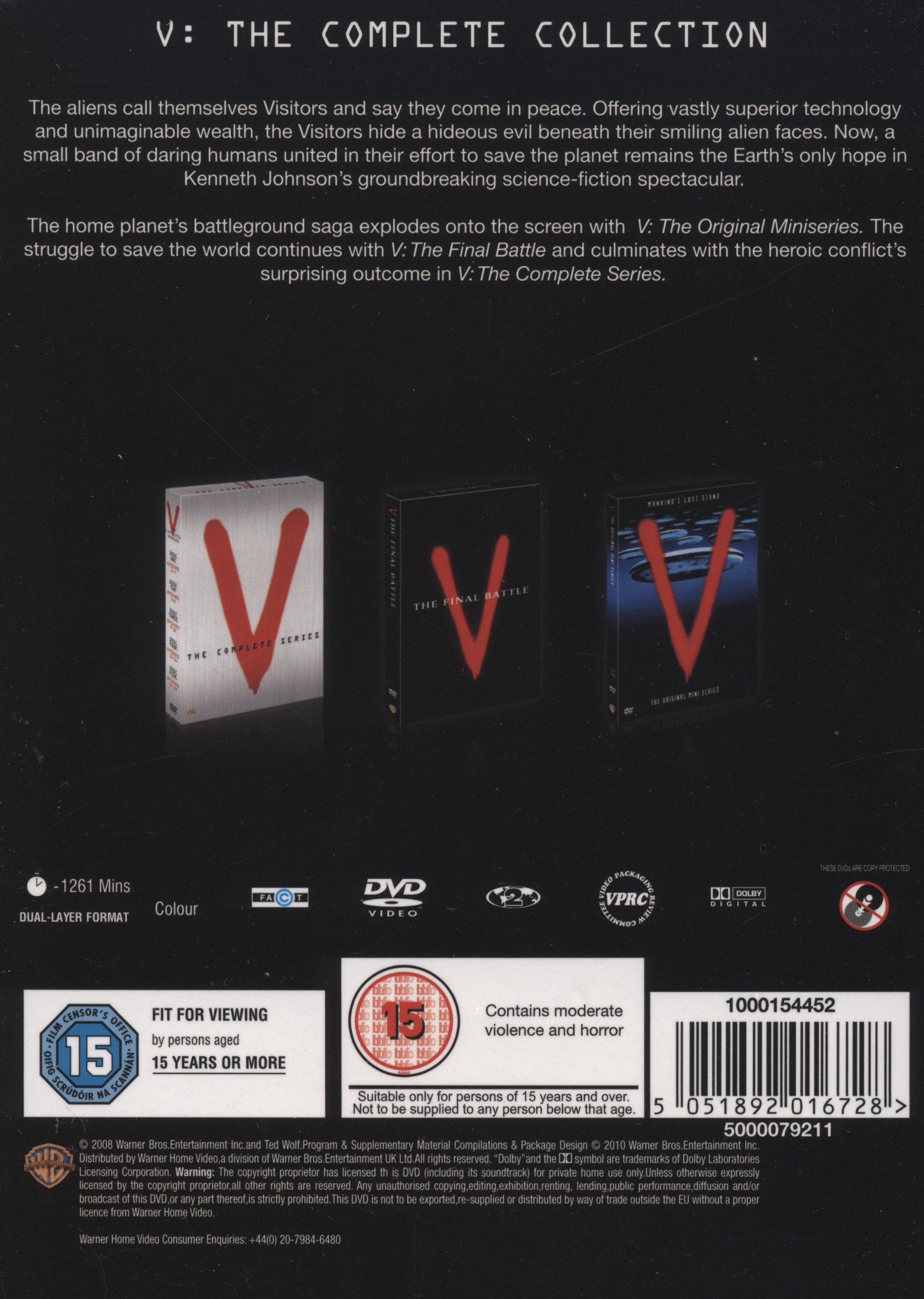 V - The Complete Collection (8-disc) (ej svensk text) - Kvarnvideo.se