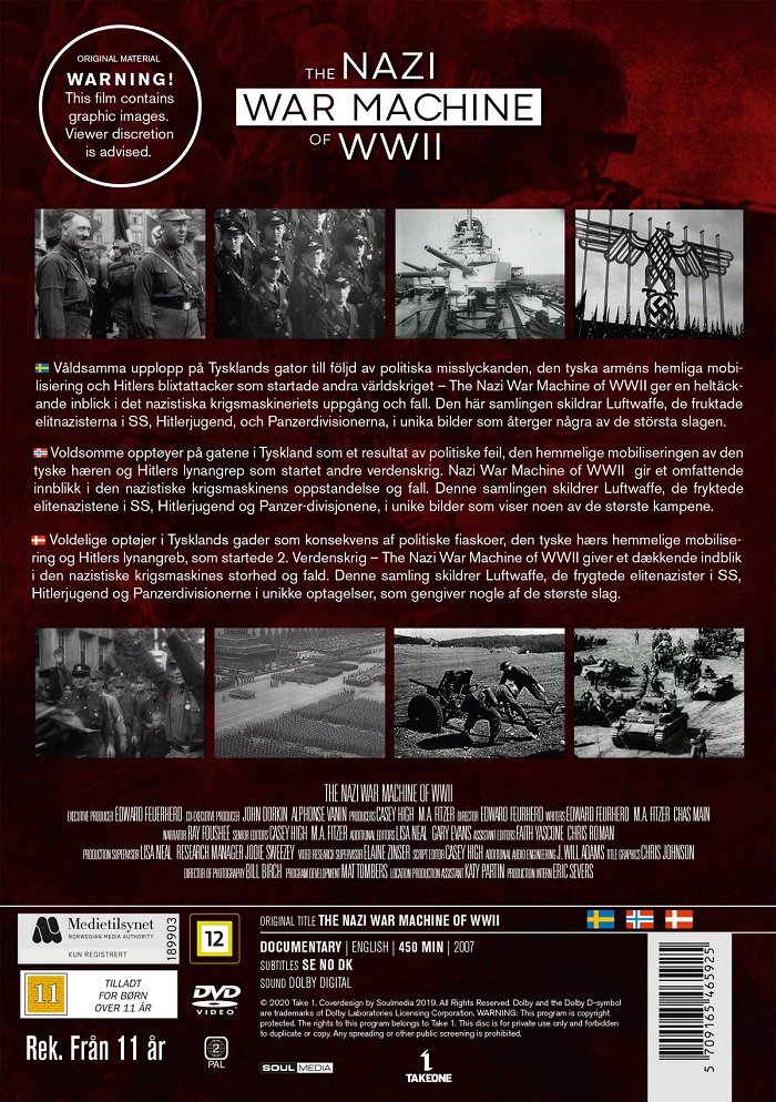 Nazi War Machine of WWII (5-disc) - Kvarnvideo.se