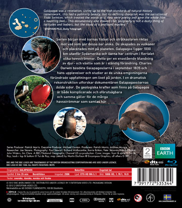 Galápagos (BBC) (Blu-ray) - Kvarnvideo.se