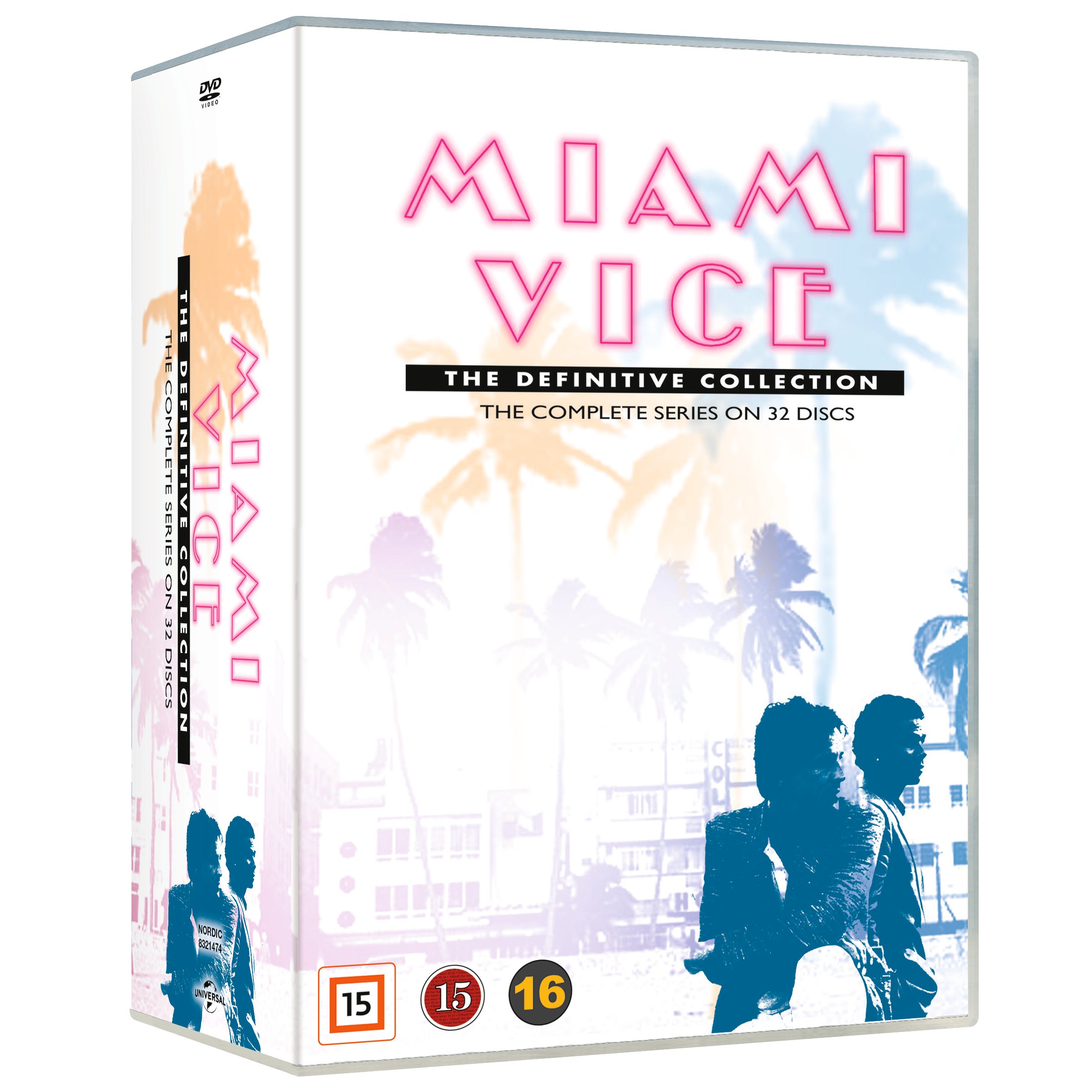 Miami Vice - Definitive Collection (32-disc) - Kvarnvideo.se