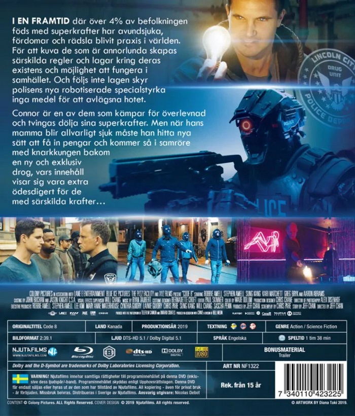 Code 8 (Blu-ray) - Kvarnvideo.se