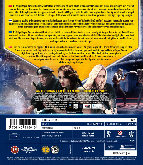 Barely Lethal (Blu-ray) - Kvarnvideo.se