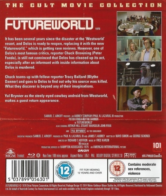 Futureworld (ej svensk text) (Blu-ray) - Kvarnvideo.se