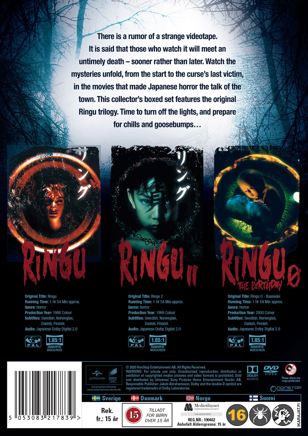 Ringu Collection - Kvarnvideo.se