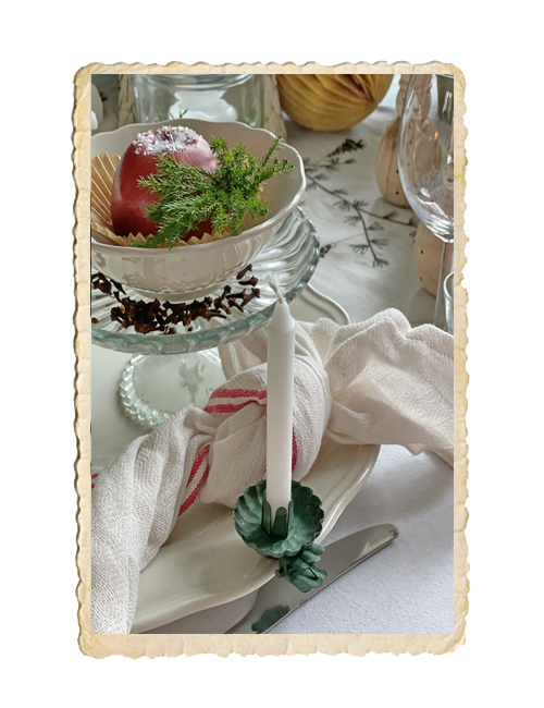 idémakeriet - Grön julgransljus klämma