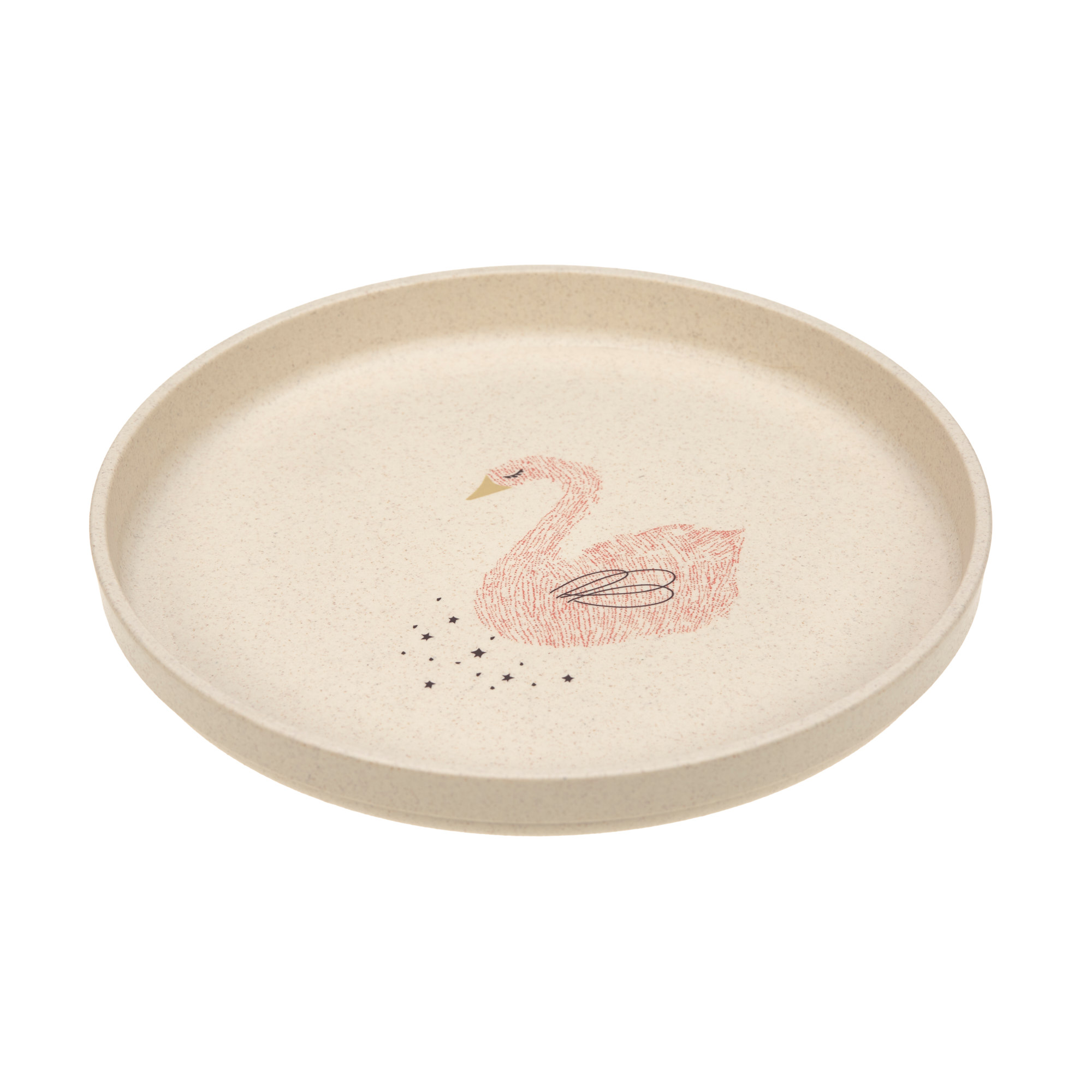 Lässig Plate PP/Cellulose Little Water Swan - 4P - Babies and Kids