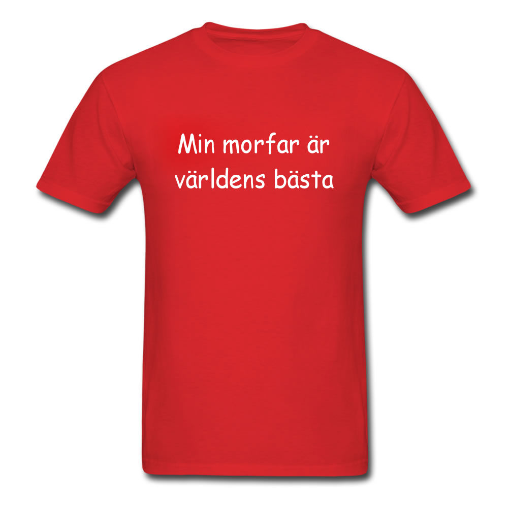 Barn T-shirt - Min morfar är världens bästa