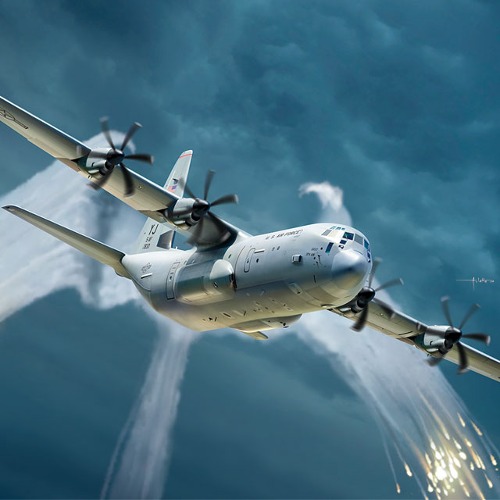 Academy 12631 Lockheed C-130J-30 Super Hercules 1:144 Model Kit - Habo ...