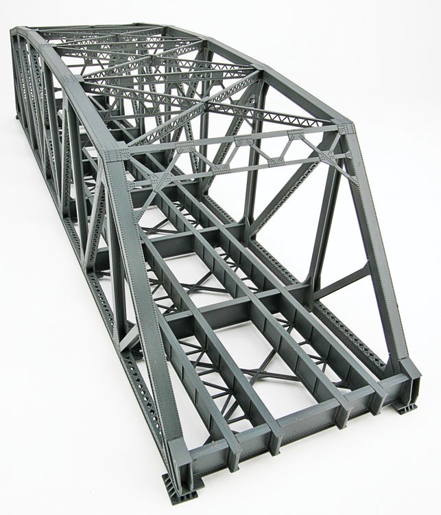 Arched Pratt Truss Railroad Bridge - Habo Hobby