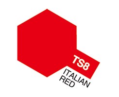 TS-8 Italian Red , Tamiya spray (Plast) - Habo Hobby