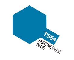 TS-54 Light Metallic Blue , Tamiya spray (Plast) - Habo Hobby