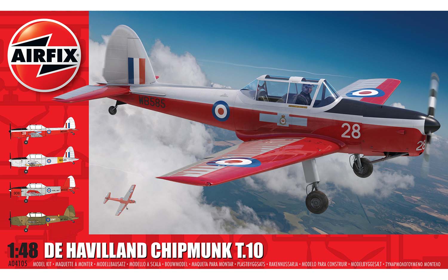 De Havilland Chipmunk T.10 1/48 - Habo Hobby