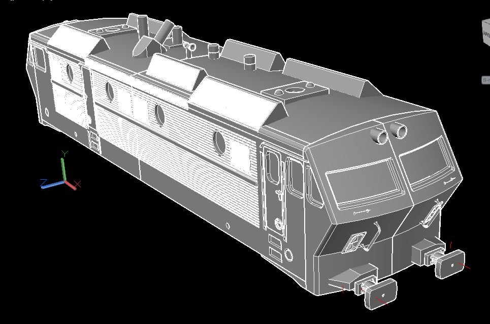 NSB El16, kit (cast shell and details) - Habo Hobby