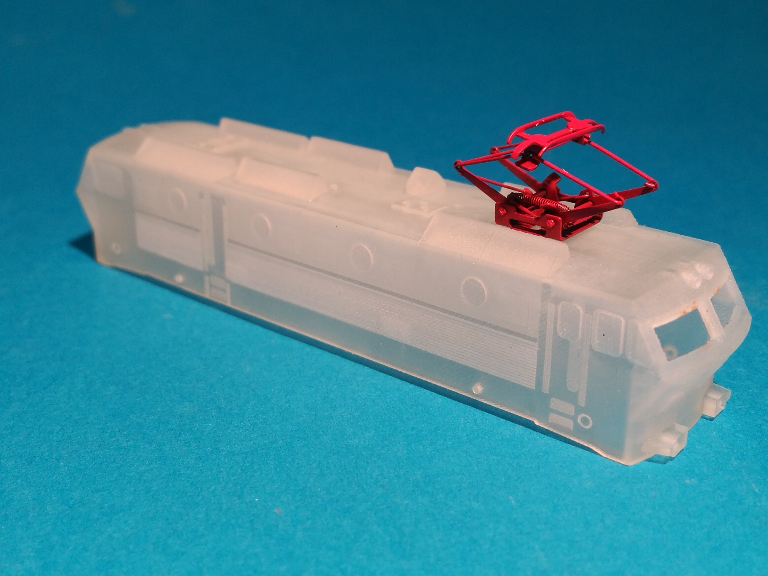 NSB El16, kit (cast shell and details) - Habo Hobby