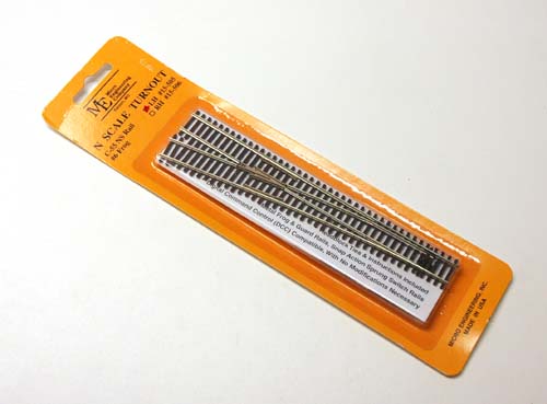 Flex-track Turnout #6 LH, Micro-Engineering - Habo Hobby