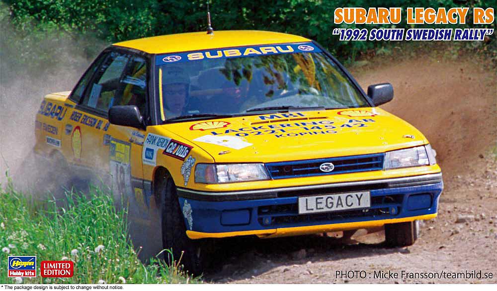 Subaru Legacy RS 1992 South Swedish Rally Dr: Roger Ericsson - Habo Hobby