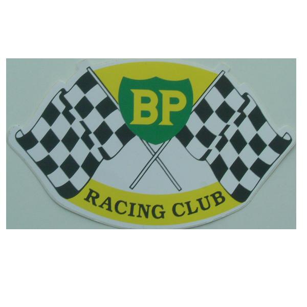 BP Racing Club Dekal Flag. (14x9 cm) - Trofeshop.se Tidaholm Sweden