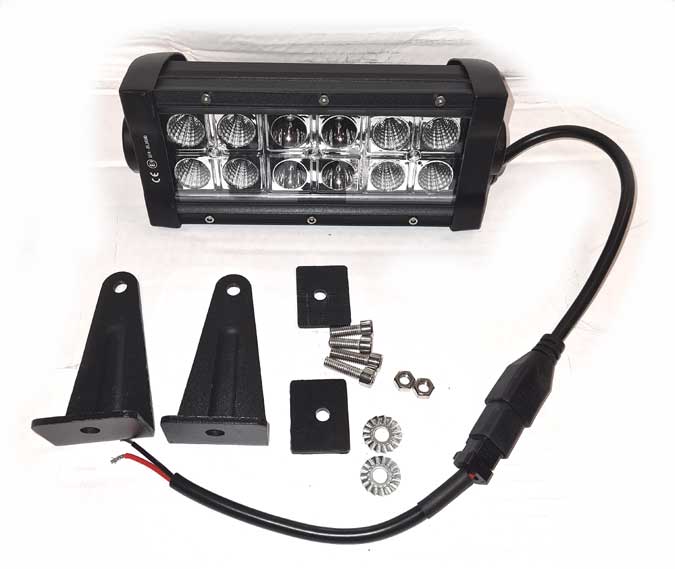 LED Ramp 36W (10-32V) 12 x CREE LED 19cm - Go Offroad