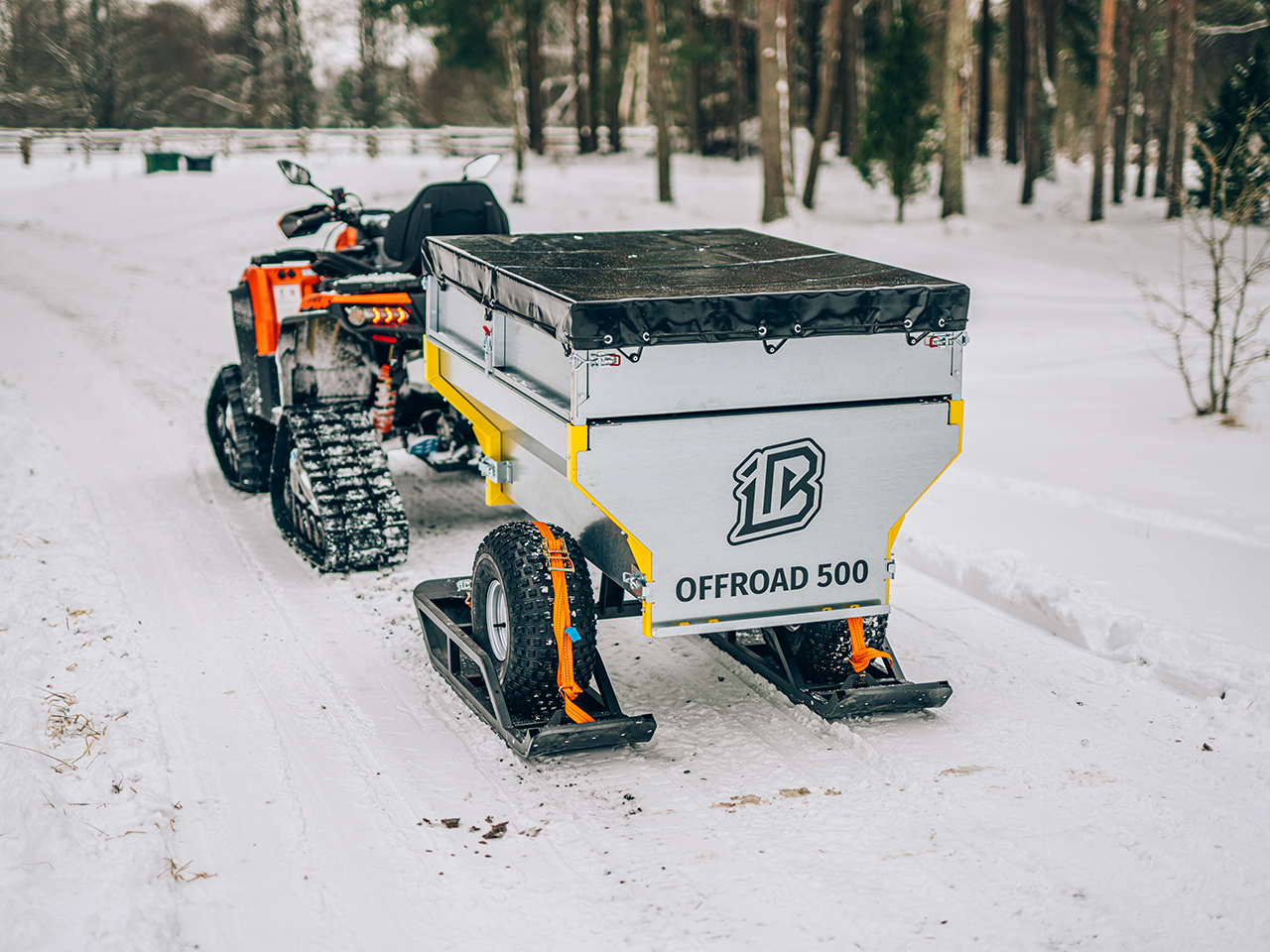 Skidor för vagn - Go Offroad