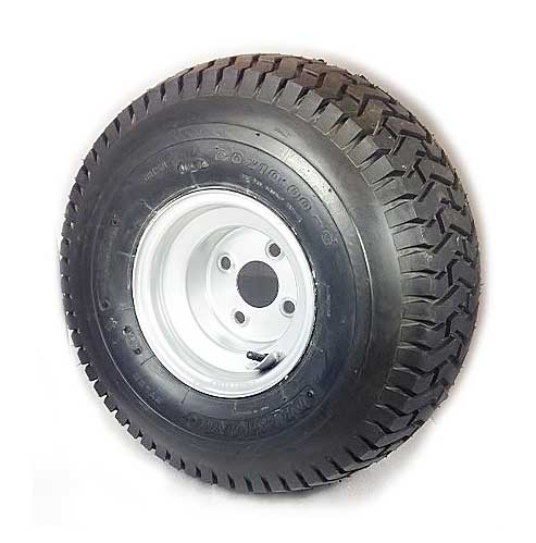 Komplett hjul 20x10-8 på stålfälg för ATV Vagn - Go Offroad