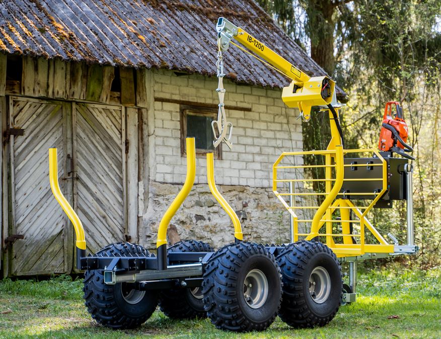 Timmervagn IB Timmer PRO 1200 Proffsvagn - Go Offroad