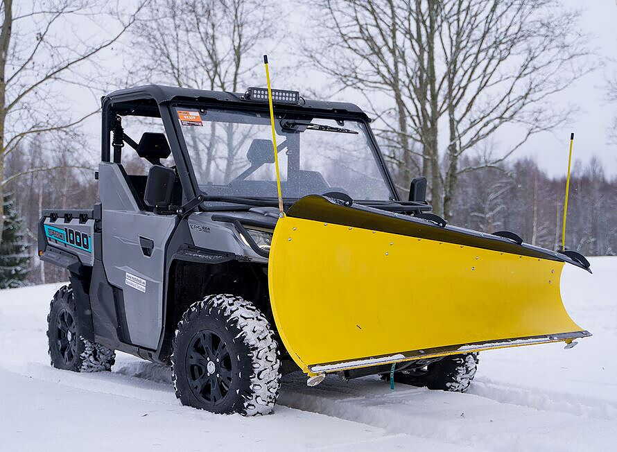 Snöplog ATV, vi har snöblad till er fyrhjuling-Go Offroad