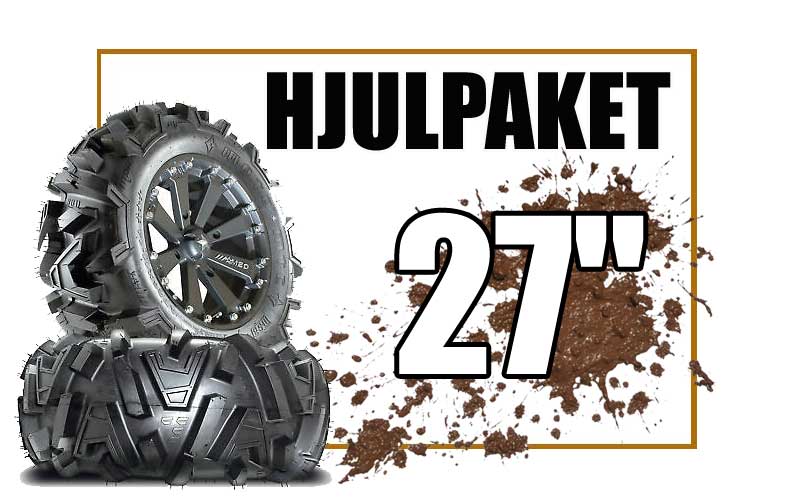 ATV Kompletta hjul, fälg & däck 12 tum - GoOffroad.se
