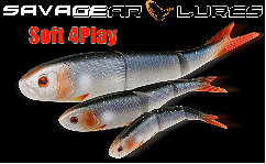 Savage Gear 4-play lure wobblers och jerkbaits. Fiskedrag för gädda och ...