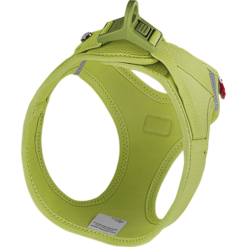💬1 - Curli Vest sele Clasp Air-Mesh Lime - PETSTER