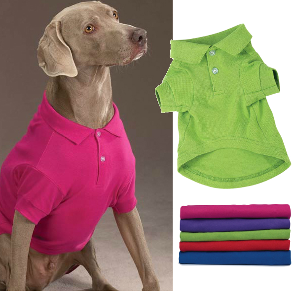 Dog polo shirt store