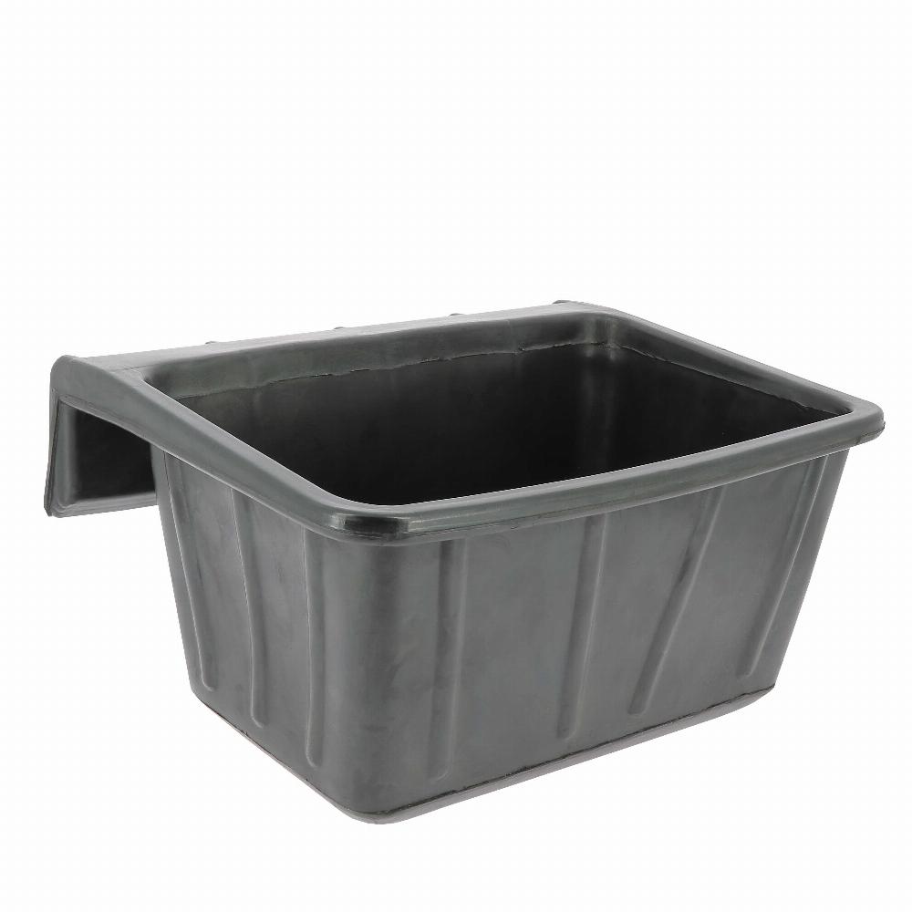 Hippotonic Heavy-Duty Rubber Travel Feeder Black - PETSTER