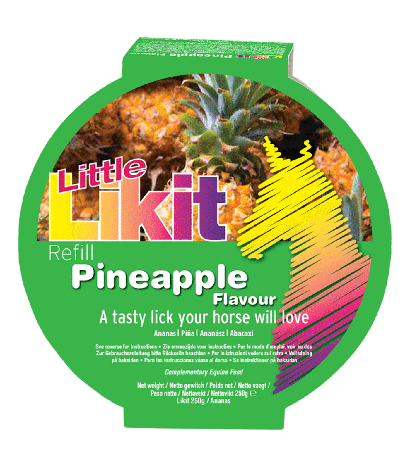 Likit Refill 250 g - Ananas - Petster Norge