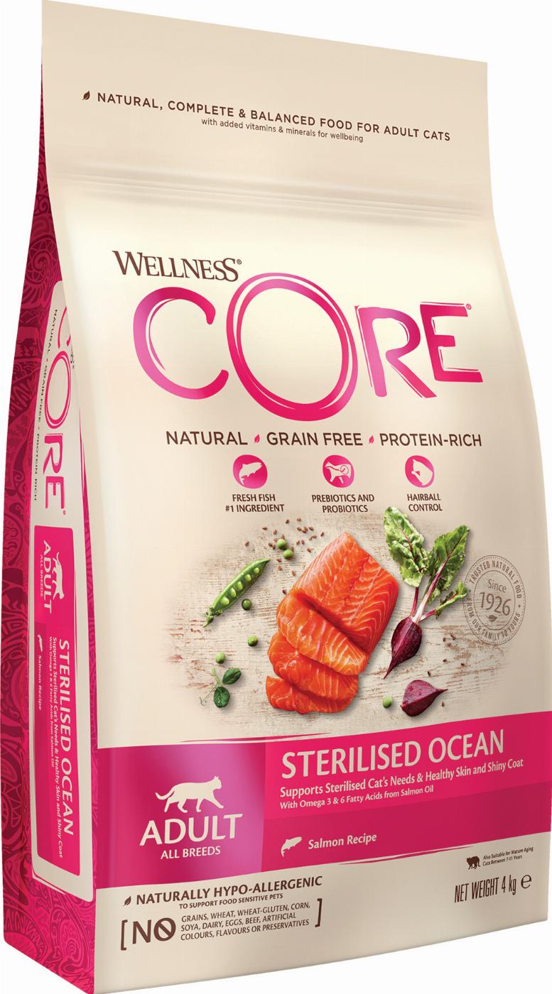 CORE Ocean Adult Cat Food for Sterilized Cats – Salmon - Petster Ireland