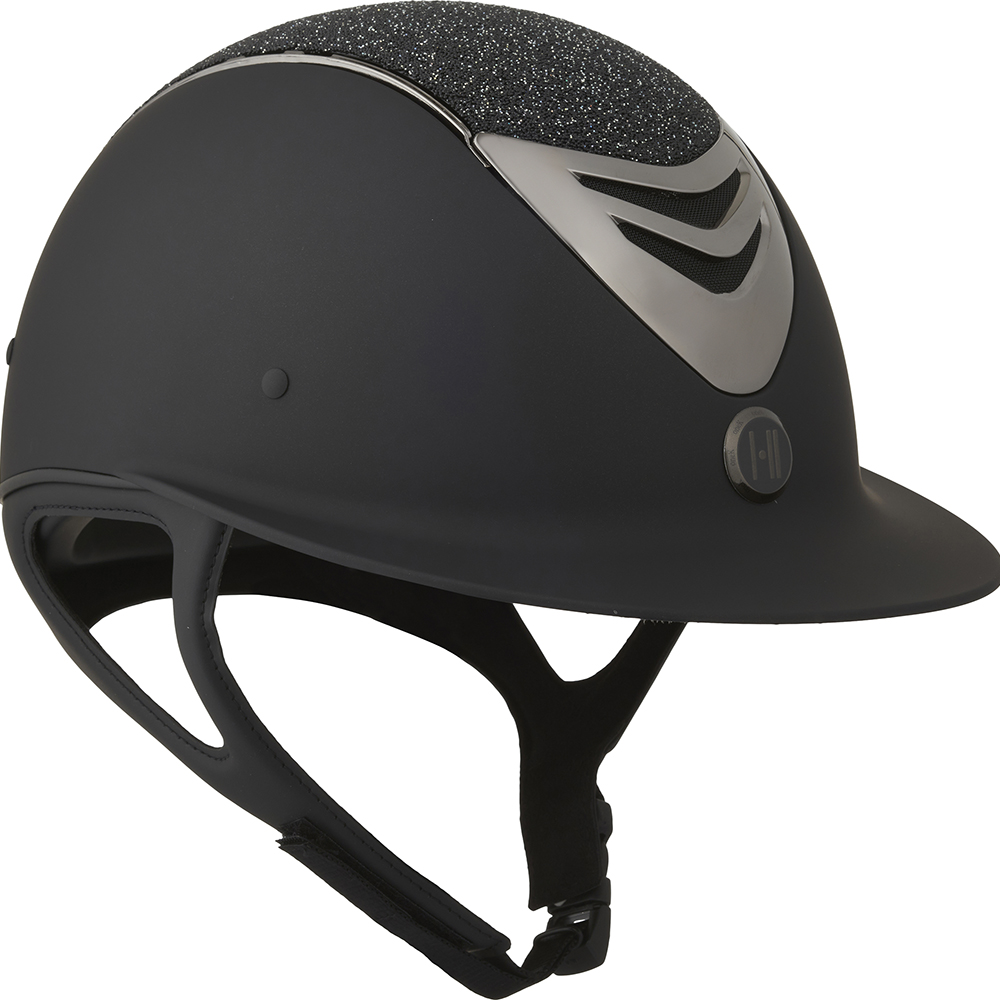 OneK™ MIPS Avance Glossy Chrome - Svart - Gratis frakt - PETSTER Norge