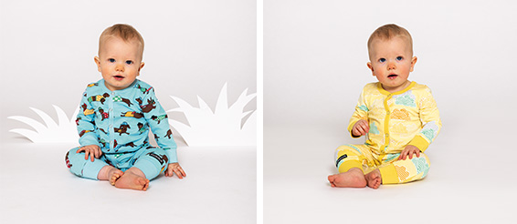 Colorful one-pieces for playful children | Villervalla®