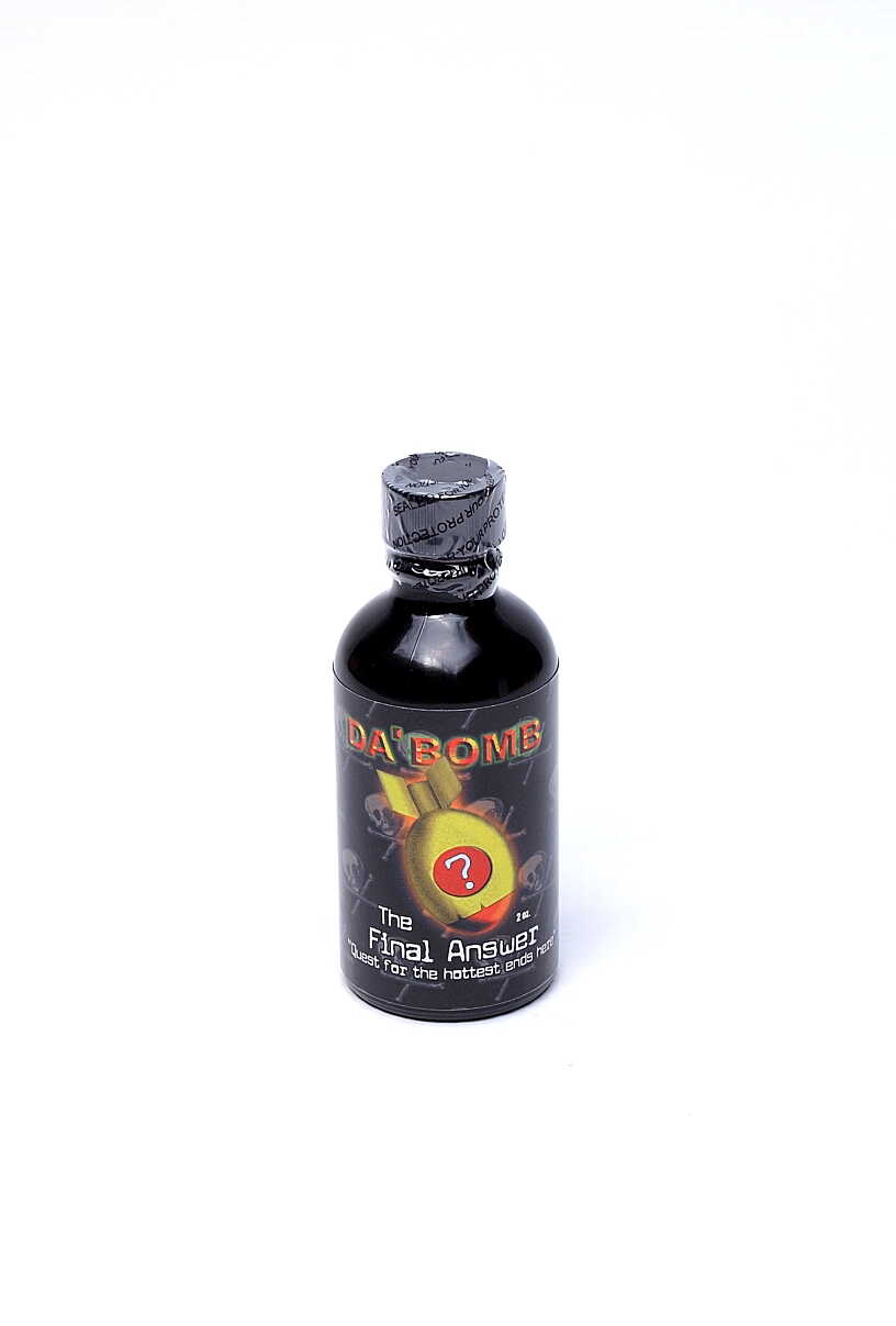 DA’BOMB - FINAL ANSWER HOT SAUCE - grillhouse.se