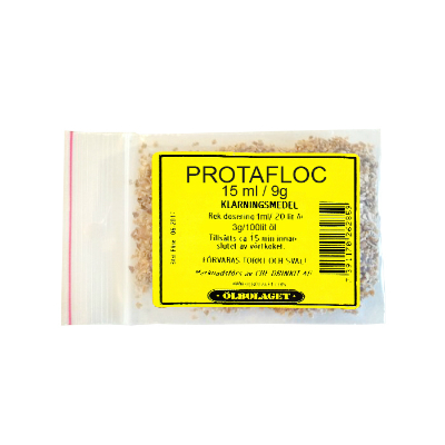 Protafloc 15ml - Klaringsmiddel - Brygforretningen.dk