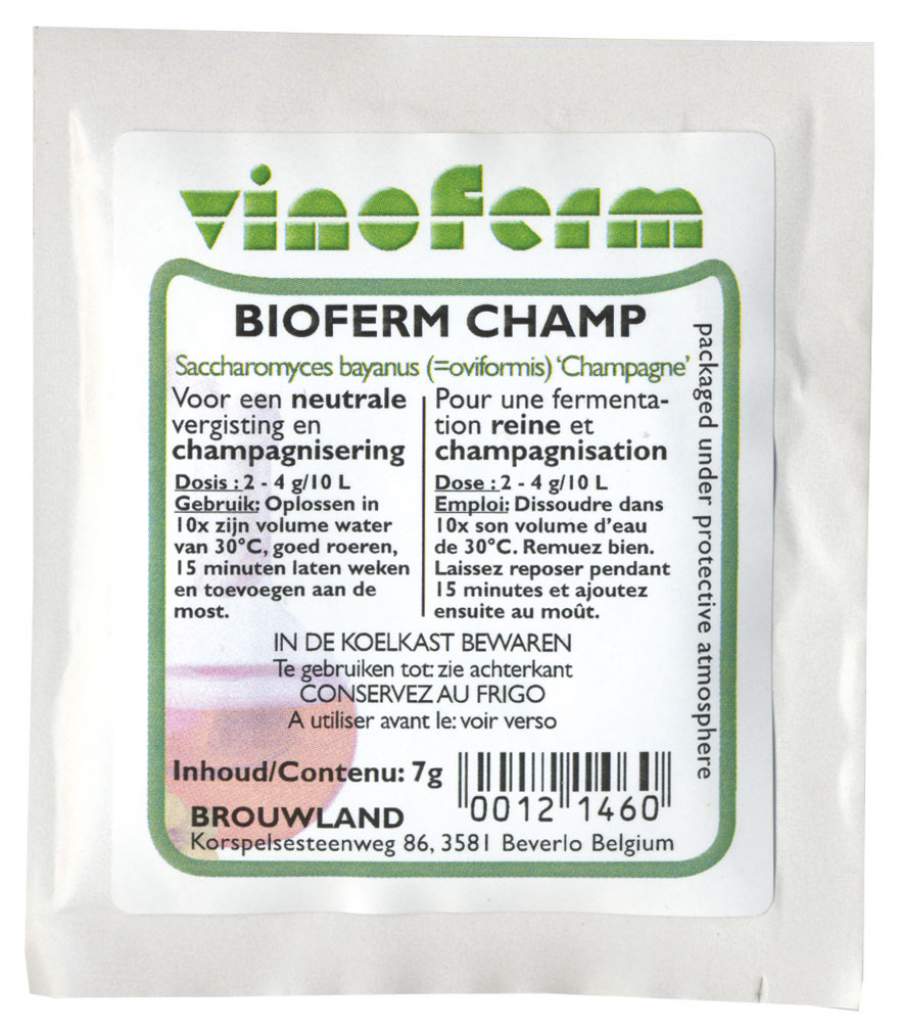 Vinjäst BIOFERM CHAMP 7 g. - BryggBolaget
