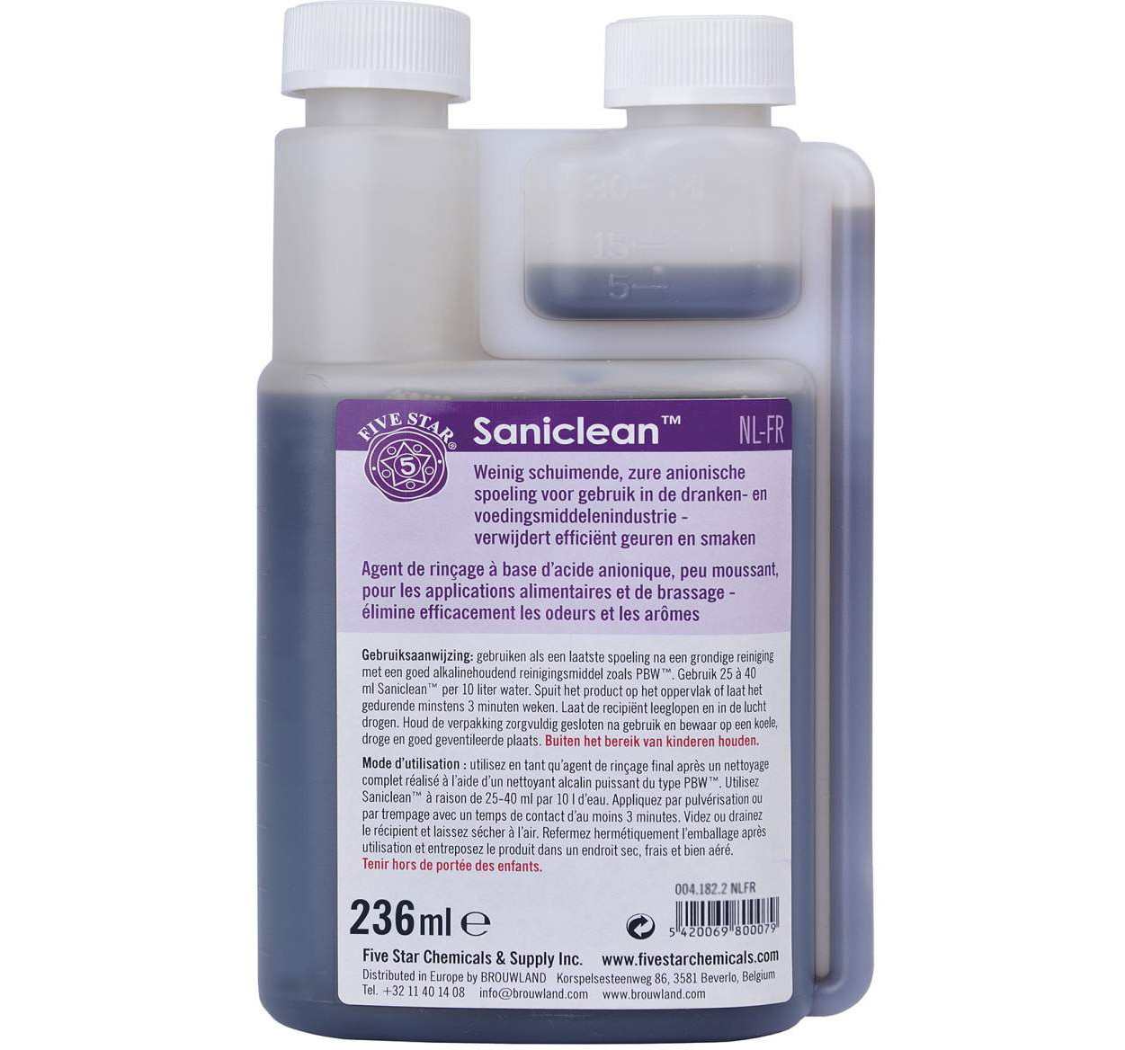 Saniclean 3.78L - Bryggeriforretningen.no