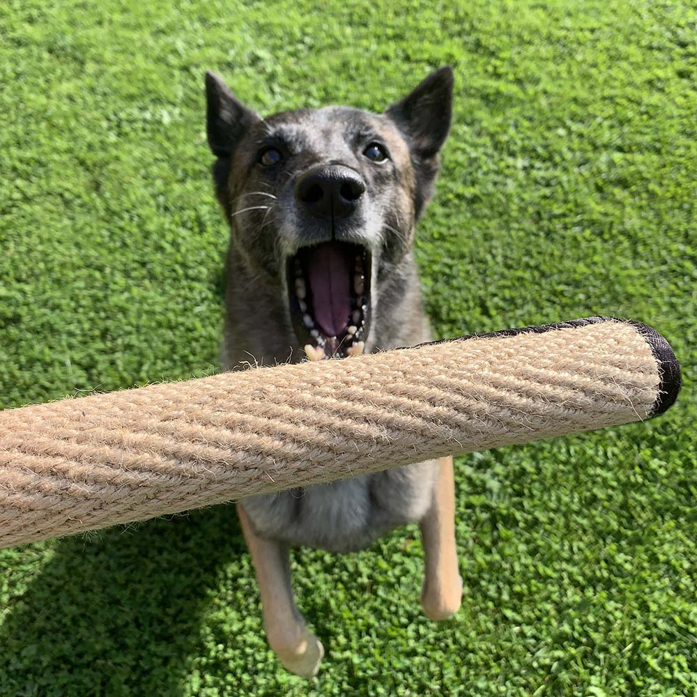 Jute playroll 30 cm | Tug of war toy | Hansesgården