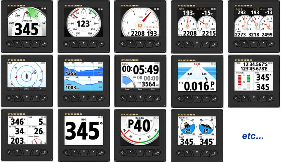 Furuno FI-70 Multifunktionsdisplay - Marinwebben.se