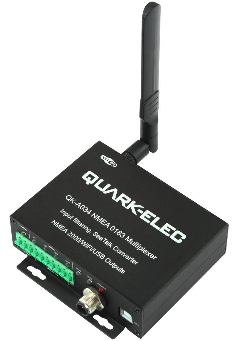 QK-A034/B Dubbelriktad N2K-WiFi-USB multiplexer - Marinwebben.se