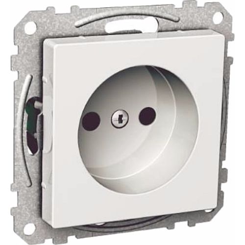 SCHNEIDER ELECTRIC Exxact 1-Vägs Vägguttag Ojordat - LEDshopen.se