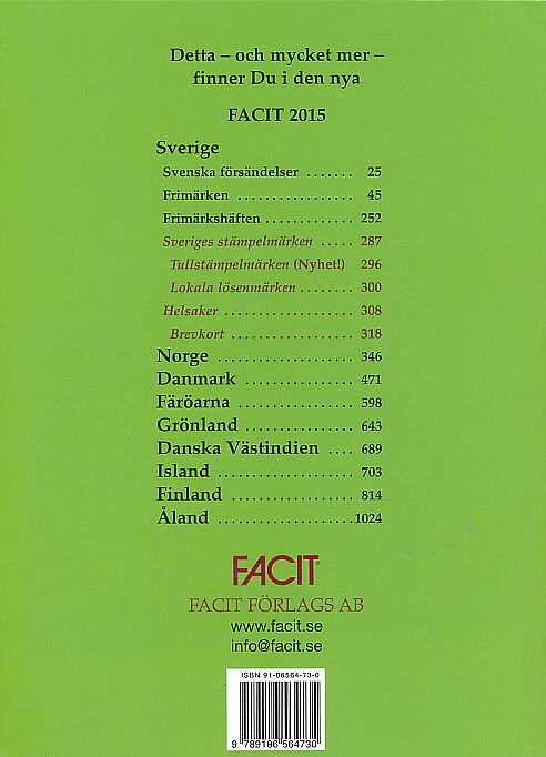 FACIT Special 2015 - FACITstamps