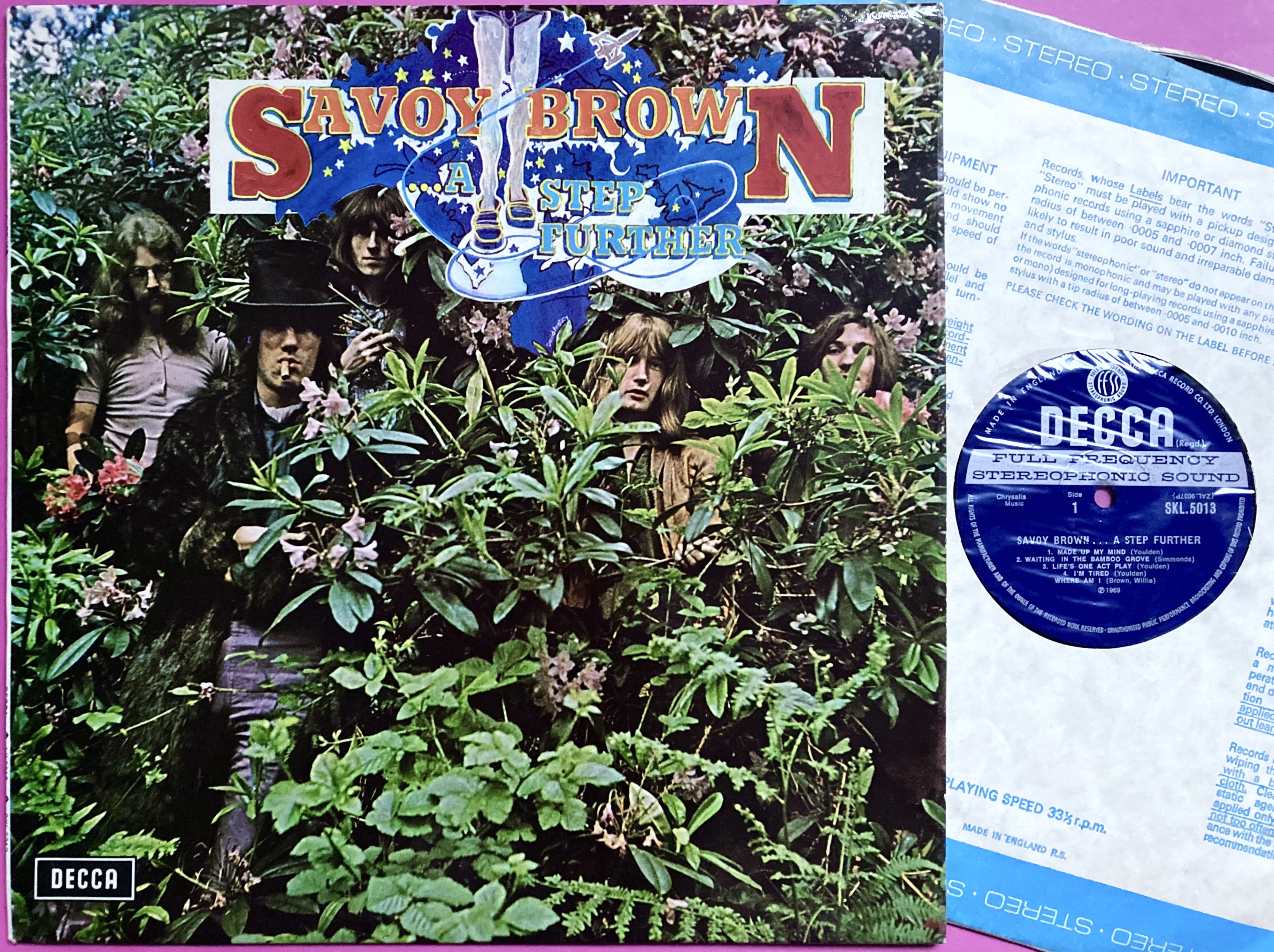 Nostalgipalatset - SAVOY BROWN - A step further UK-orig LP 1969