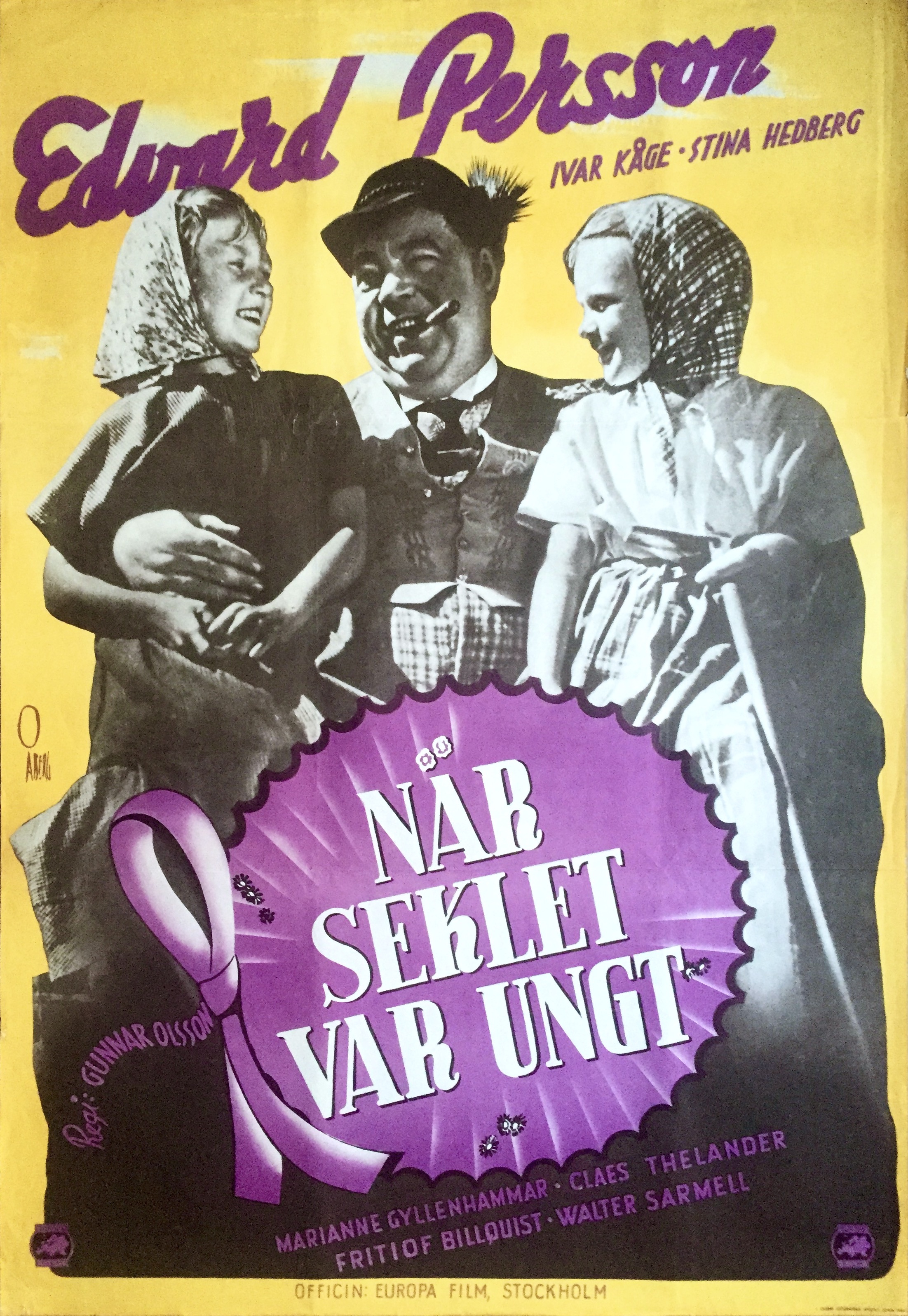 Nostalgipalatset - NÄR SEKLET VAR UNGT (1945)