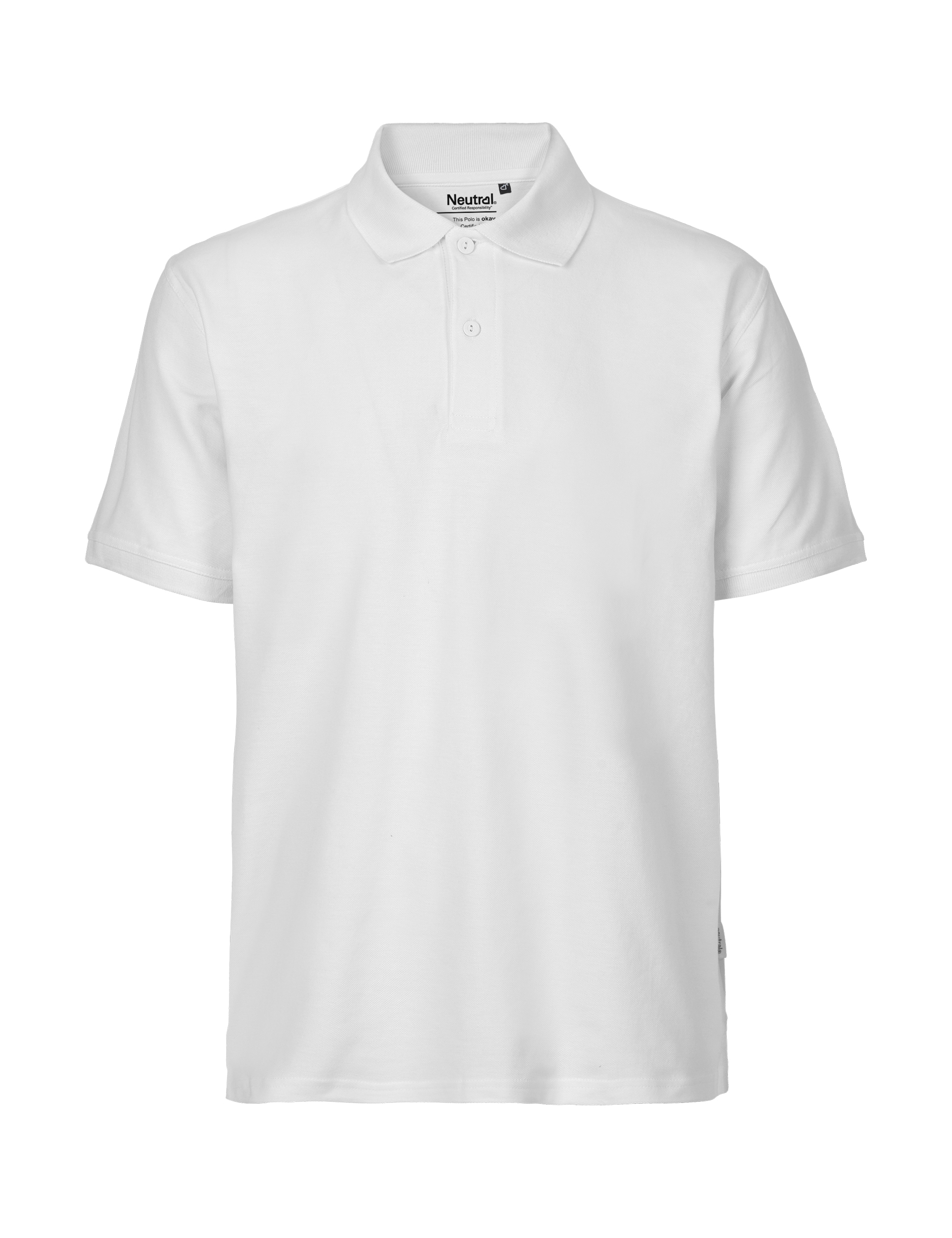 Mens Classic Polo, Black, Neutral, Fairtrade & EKO GOTS - Ekotrade ...