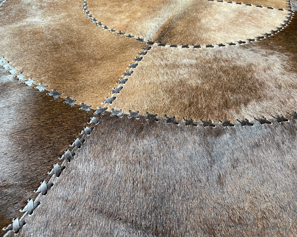 Oval Matta Kohud 130 x 230 cm - EtnoDesign.se