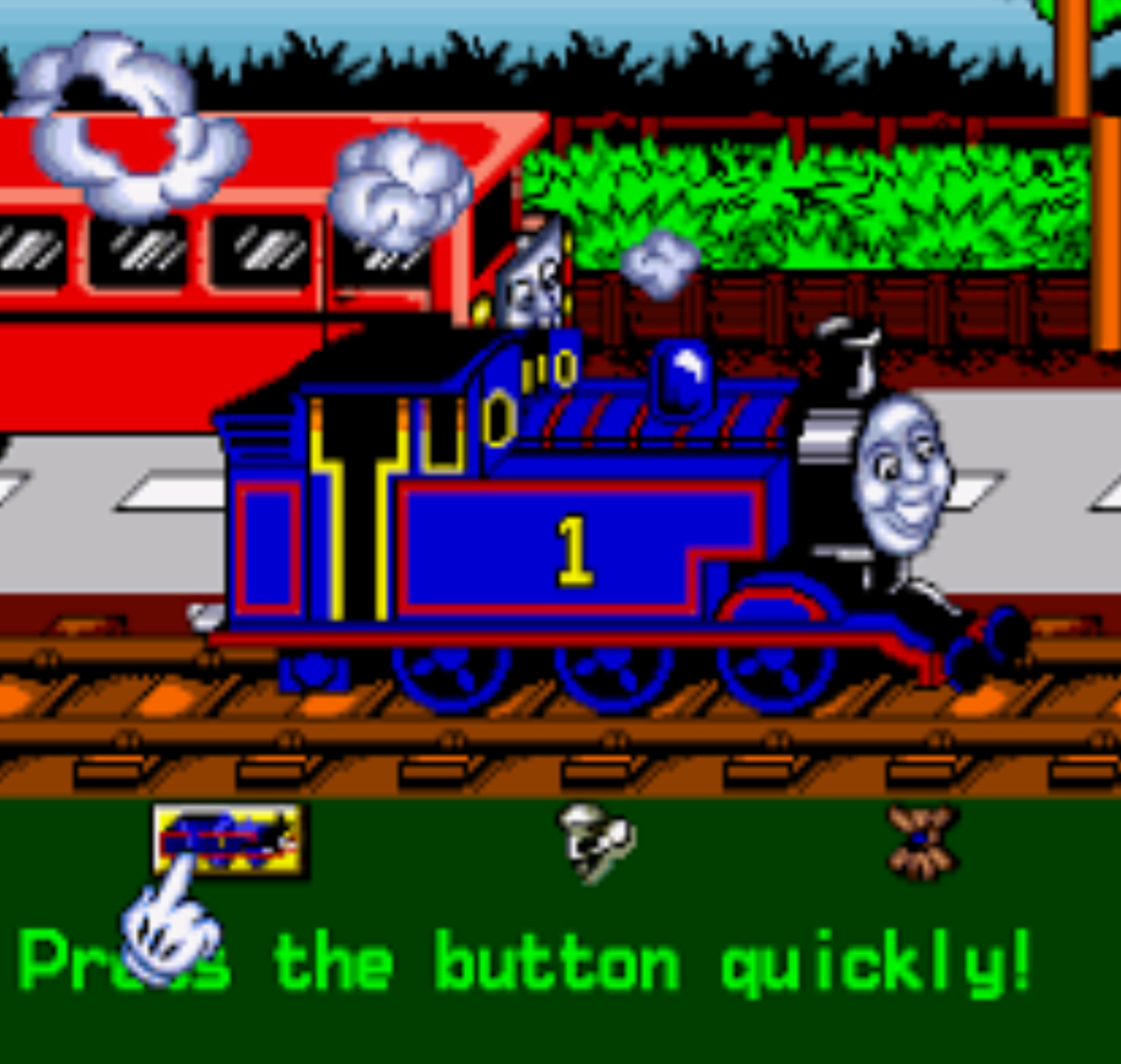 Thomas the tank engine - SNES - gameretro.se